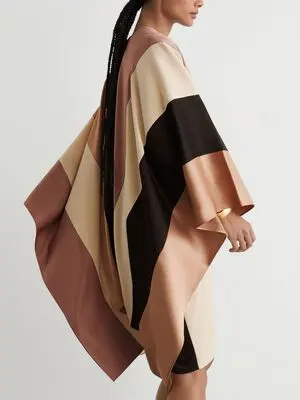 REISS Ari Colour-block Tunic Dress