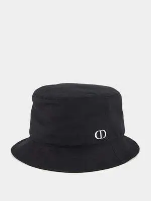 Dior Bucket Hat With Cd Essentials Metal Pin