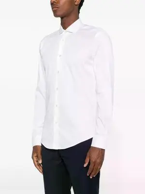 Brian Dales Long-sleeve Spread-collar Shirt