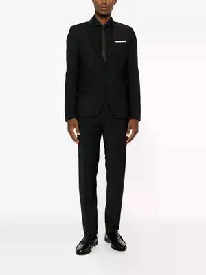 Brian Dales Pleated Bib-front Shirt