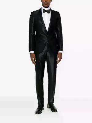 CARLO PIGNATELLI Satin-finish S Suit
