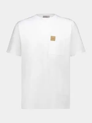 Dior T-shirt S/s 1p Label D Cotton - Black