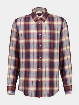 Celine Shirt Loose Fit L/s Drugstore Poche Viscose - Multicolour