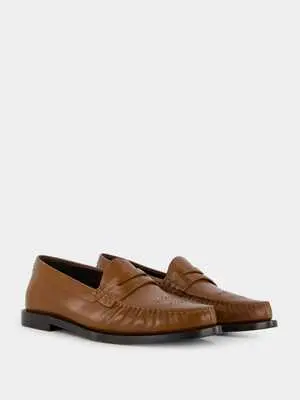 Celine Vivienne Loafers In Leather