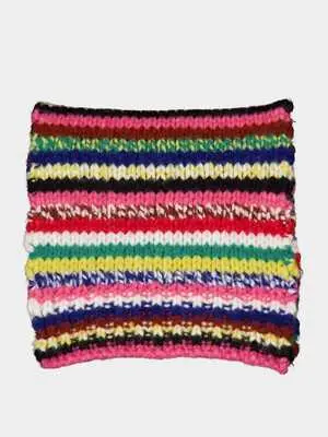Celine Scarf In Mouline Alpaca And Wool
