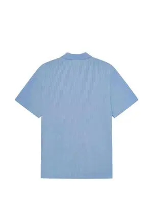 LES DEUX Pointelle Knit Short-sleeve Cardigan