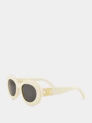 Celine Oval Triomphe Skate 01 Sunglasses