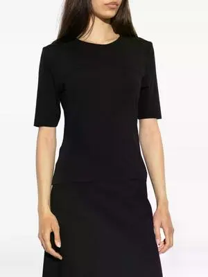 JIL SANDER Seam Detailing Crew Neck Top