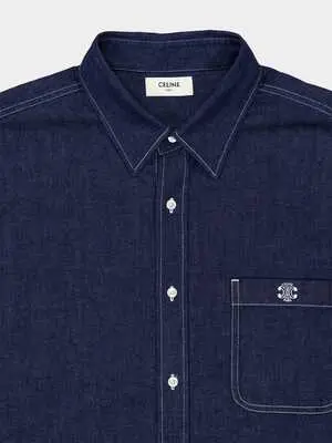 Celine Overshirt Button Up Cotton