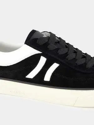Celine L-top Sunset Leather Sneakers - Black