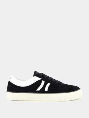 Celine L-top Sunset Leather Sneakers - Black