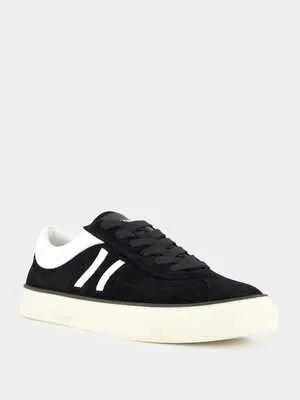 Celine L-top Sunset Leather Sneakers - Black