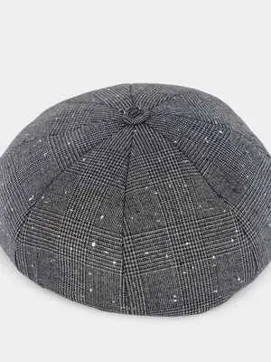 Dior Beret With Button Detail