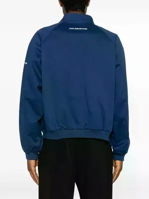 COLE BUXTON Logo-print Raglan Sleeve Jacket