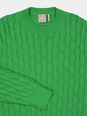 Dior Jumper Colr Torsade B Cotton