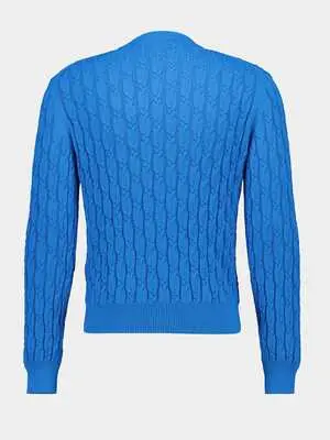 Dior Cotton Jumper - Blue