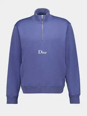 Dior Logo Sweatshirt - Blue