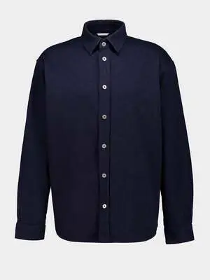 Dior Denim Shirt Obliq It Cotton - Blue