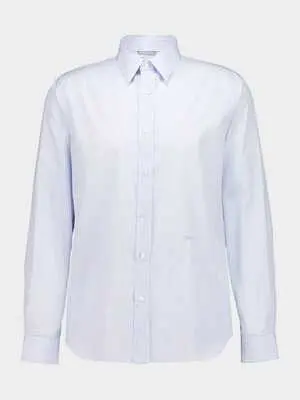 Dior Shirt L/s Col7 B Cotton - Blue