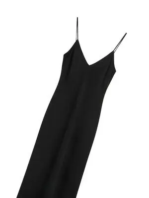 Black Label V-neck Dress