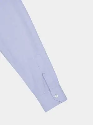 Celine Shirt Loose Fit L/s Drugstore Poche Cotton - Blue