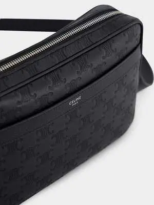 Celine Messenger Bag Triomphe All Over Leather