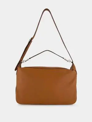 Celine Romy Leather Shoulder Bag - Brown