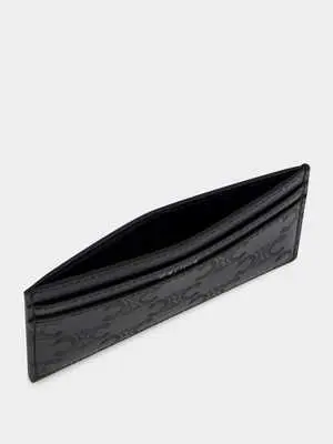 Celine Card Holder Triomphe All Over Leather Medium