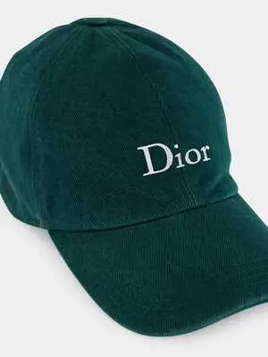 Dior Baseball Cap With Embroidered Logo