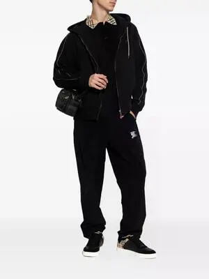 Burberry Scott Logo-embroidered Hoodie