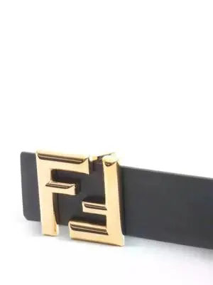 Fendi Ff Logo Reversible Buckle Belt