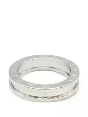 BVLGARI B.zero1 18k White Gold Ring - Silver