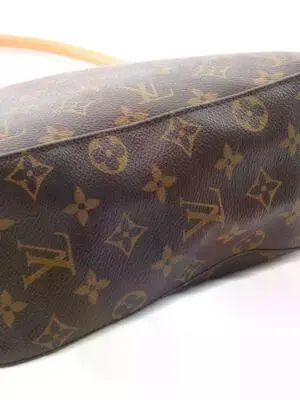 LOUIS VUITTON Monogram Looping Mm Shoulder Bag - Brown