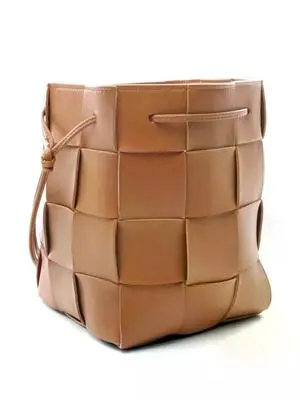 Bottega Veneta Small Cassette Bucket Bag - Brown