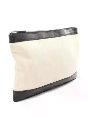 Balenciaga Medium Navy Clip Clutch Bag