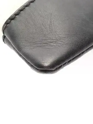 Balenciaga Medium Navy Clip Clutch Bag