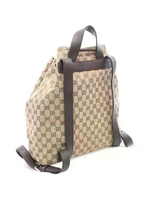 Gucci Gg Canvas Backpack