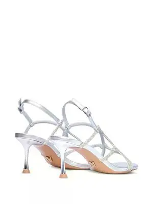 ALBANO Vanity Metallic Finish Sandals