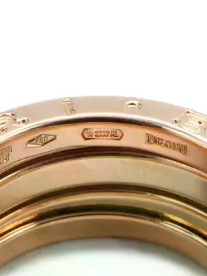BVLGARI B.zero1 Three-band Ring In Gold