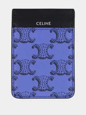 Celine Card Holder Magnet Fabric