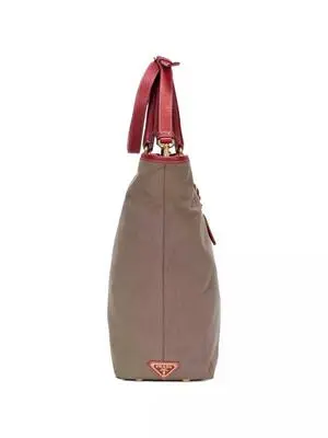 Prada Jacquard Logo Tote Bag