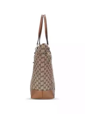 Gucci Gg Monogram Charm Tote Bag