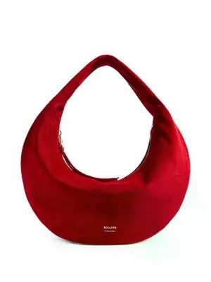 Khaite Suede Hobo Bag