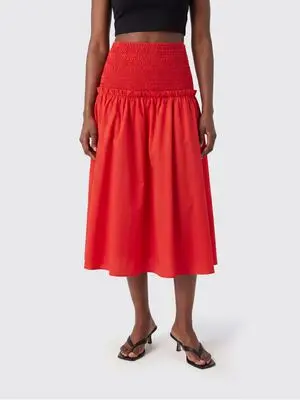 Pinko Gathered Skirt - Red