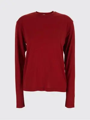 TOTEME Long Sleeve T-shirt - Red