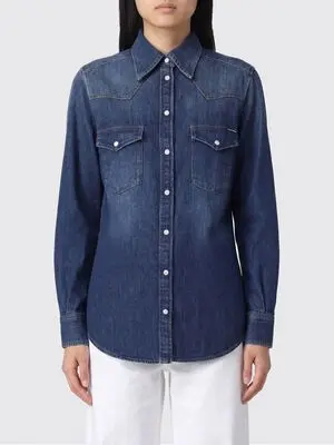 Dolce & Gabbana Denim Shirt - Black