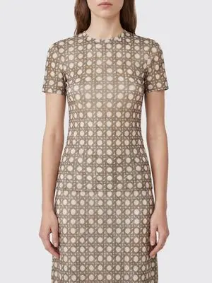 Nanushka Printed Top - Brown