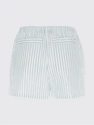 DUNST Striped Drawstring Shorts