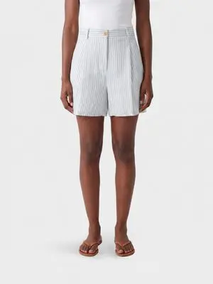 SEMICOUTURE Striped Shorts - Multicolor