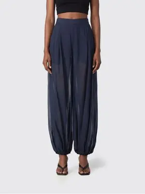 SEMICOUTURE Flowy Pants - Blue